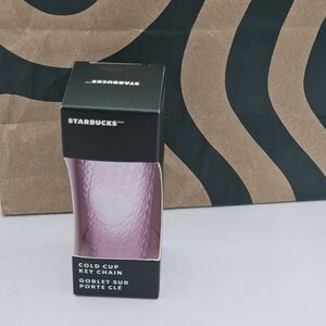 Starbucks | Accessories | New Starbucks Soft Touch Pink Keychain | Poshmark